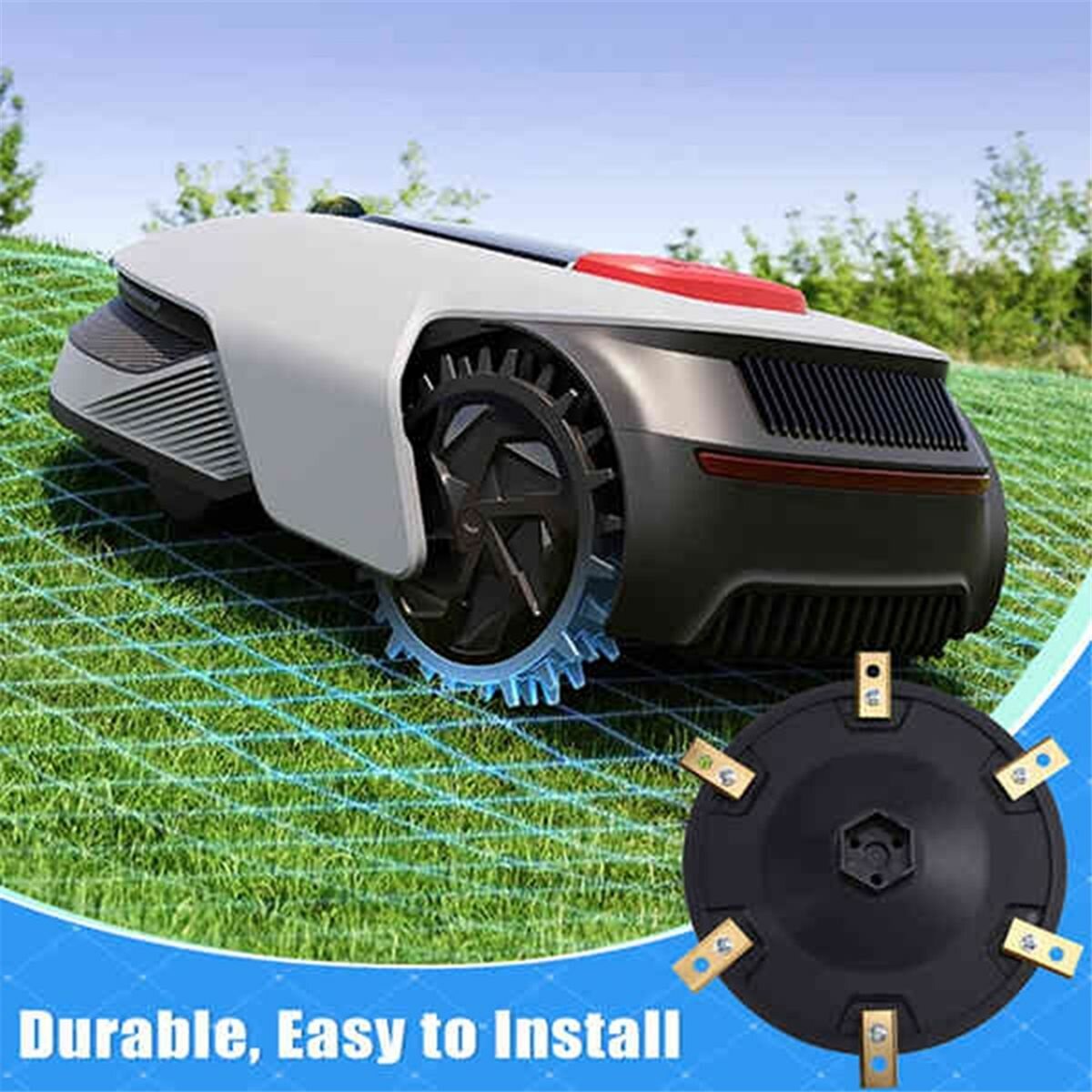 RSDRA01 Режущая Головка Для Газонокосилки С 18 Лезвиями Садовые Электроинструмен