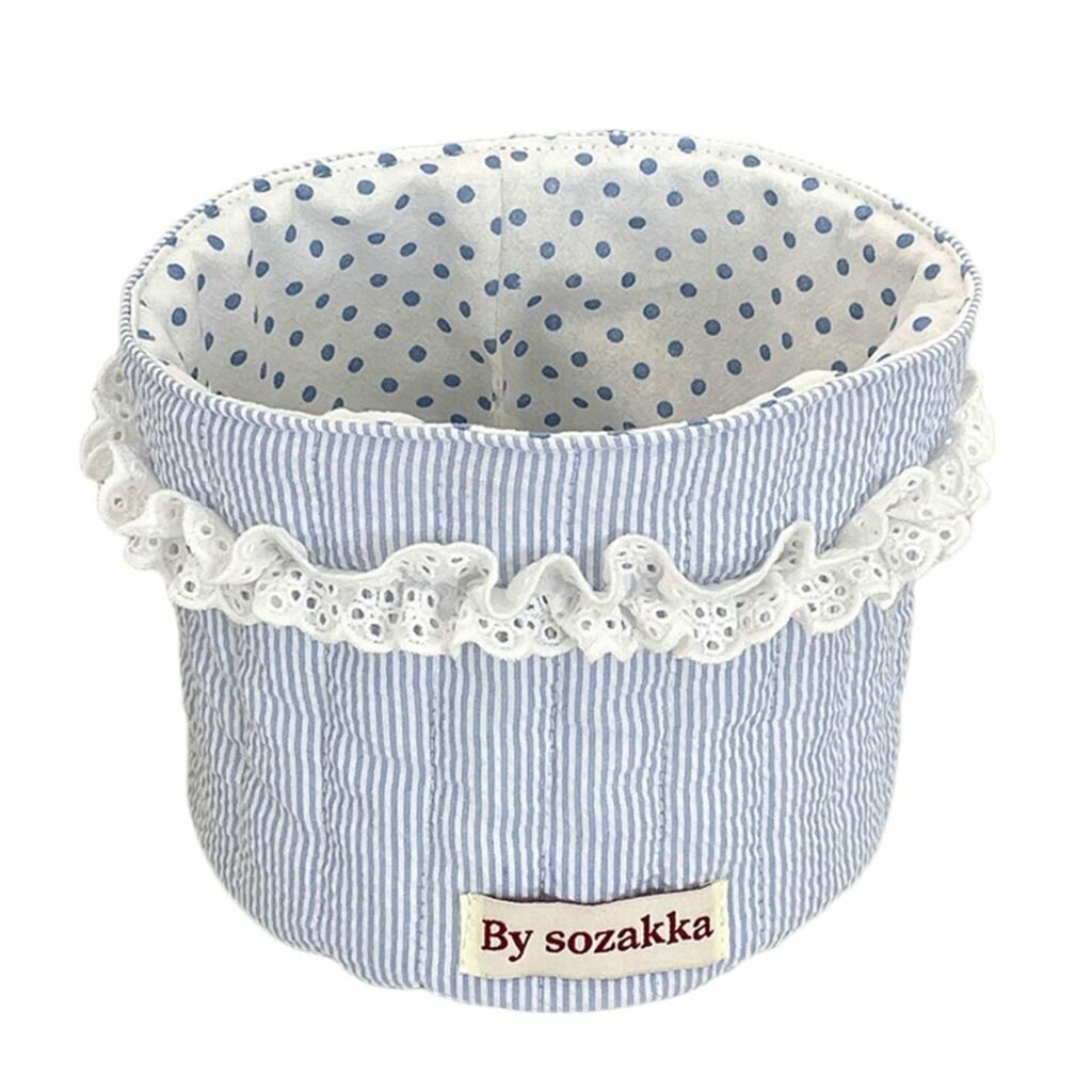 Корейская корзина для хранения настольных компьютеров в корейском стиле организации небольших предметов и улучшения эстетики ваших рабочих пространств