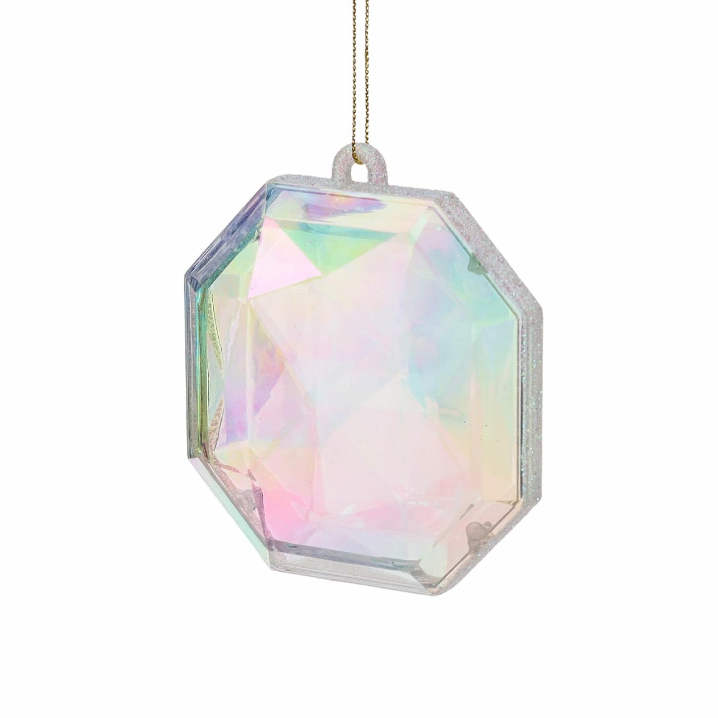 Кристалл GOODWILL M&G в огранке белый с цветным 10 см