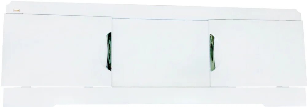 Экран под ванну раздвижной Misty Лаванда Э-Лав11170-011 из МДФ, белый, прямоугольный, с комплектом ножек, универсальный