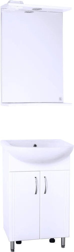 Мебель для ванной комнаты Style Line Эко Стандарт №9 50 белая