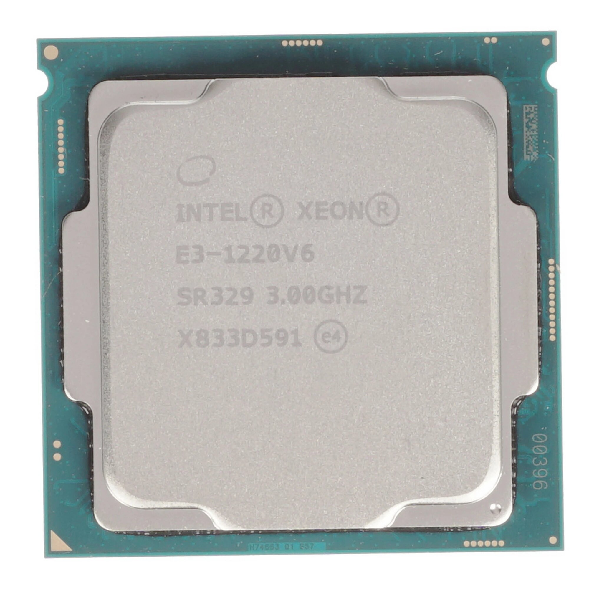Процессор Intel Xeon E3-1220 V6, 4 ядра, техпроцесс 14нм, сокет LGA1151