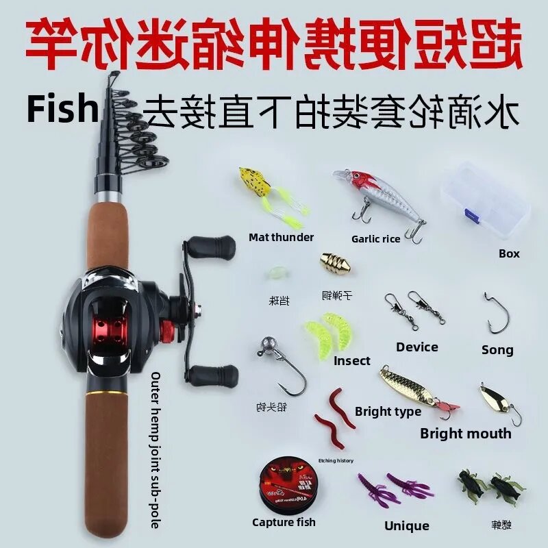 Мини-удочка Luya из углерода right hand, 1,98 млн.