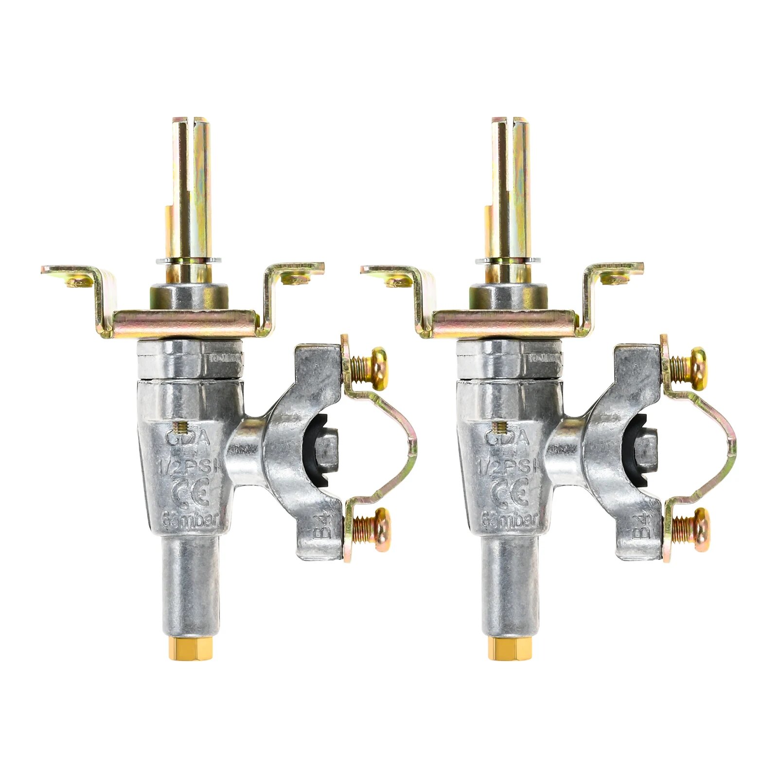 2 шт. клапан горелки для сковороды, подходит для Blackstone, 36-дюймовая газовая сковорода, кухонная станция, 4 горелки, газовый гриль с плоским верхом, пропан 1554 1565