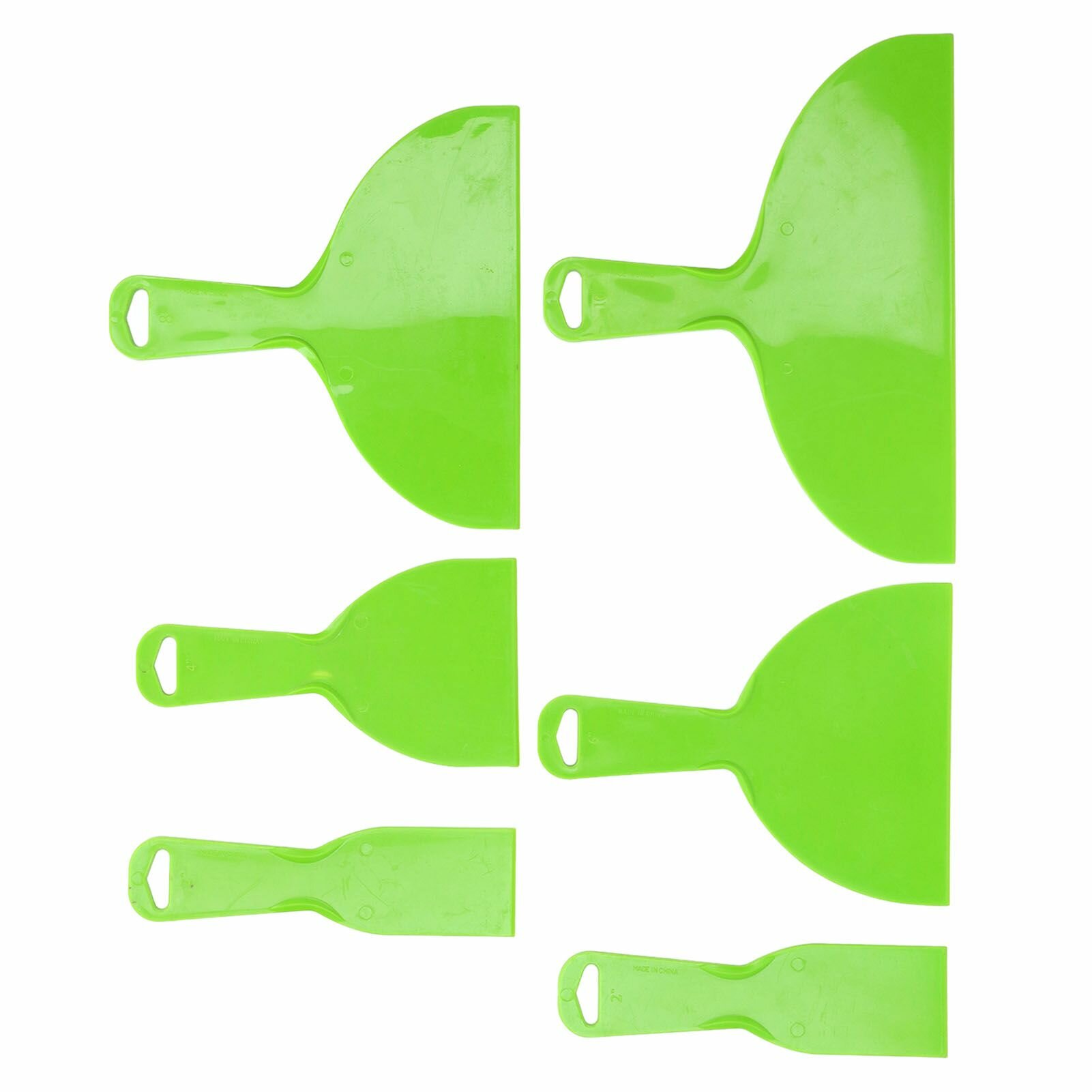 6 шт, шпатель, АБС-пластик, шпаклевка, скребок, набор аксессуаров для покраски обоев