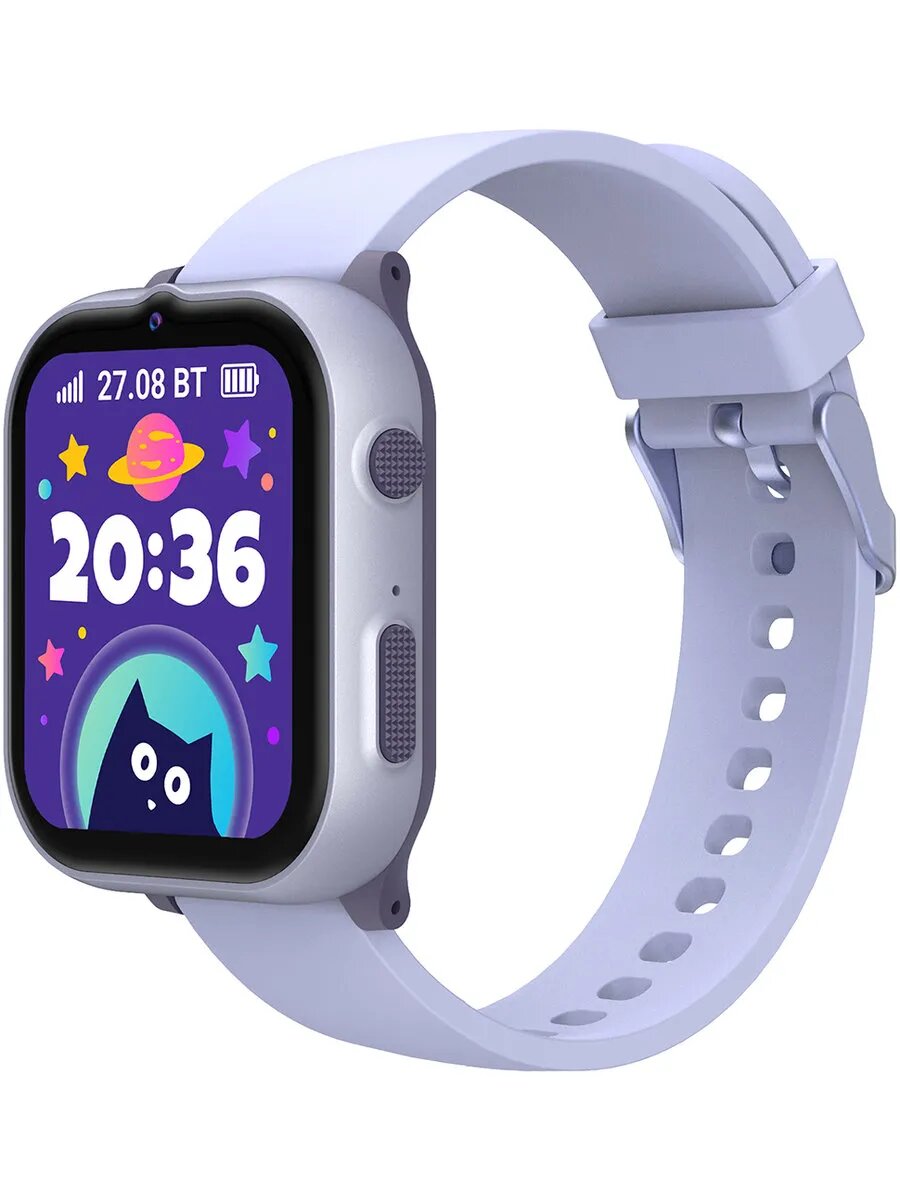 Детские умные часы Geozon "Element", с голосовым помощником, с сим-картой