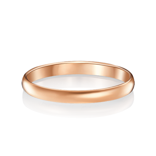 Кольцо, красное золото, 585 проба