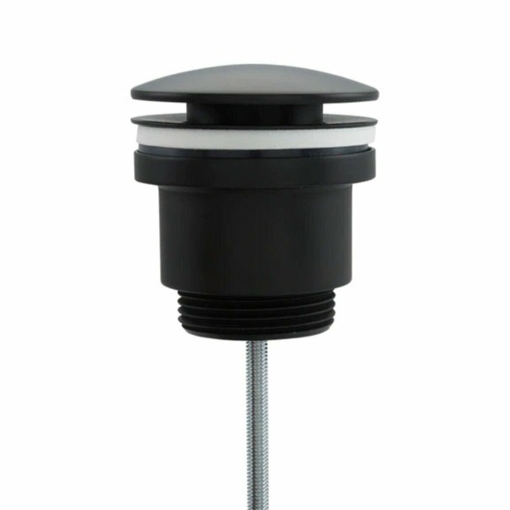 Донный клапан Frap F62-7 автомат, 1 1/4", черный