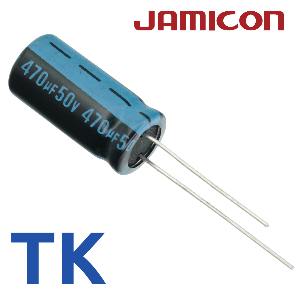 470мкФ 50В / TK / 10x20 / 105 С / конденсатор электролитический (10шт)