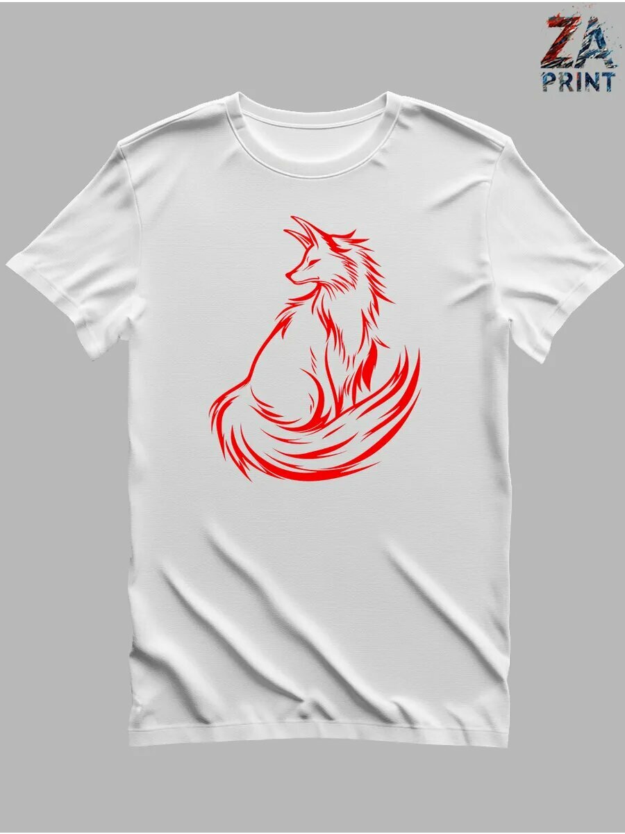 Футболка лиса