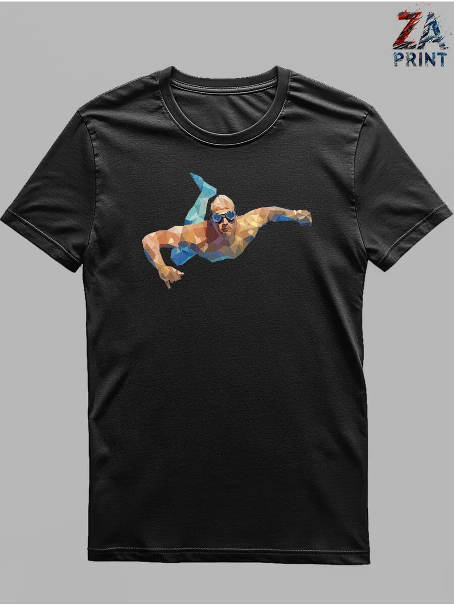 Футболка плавание