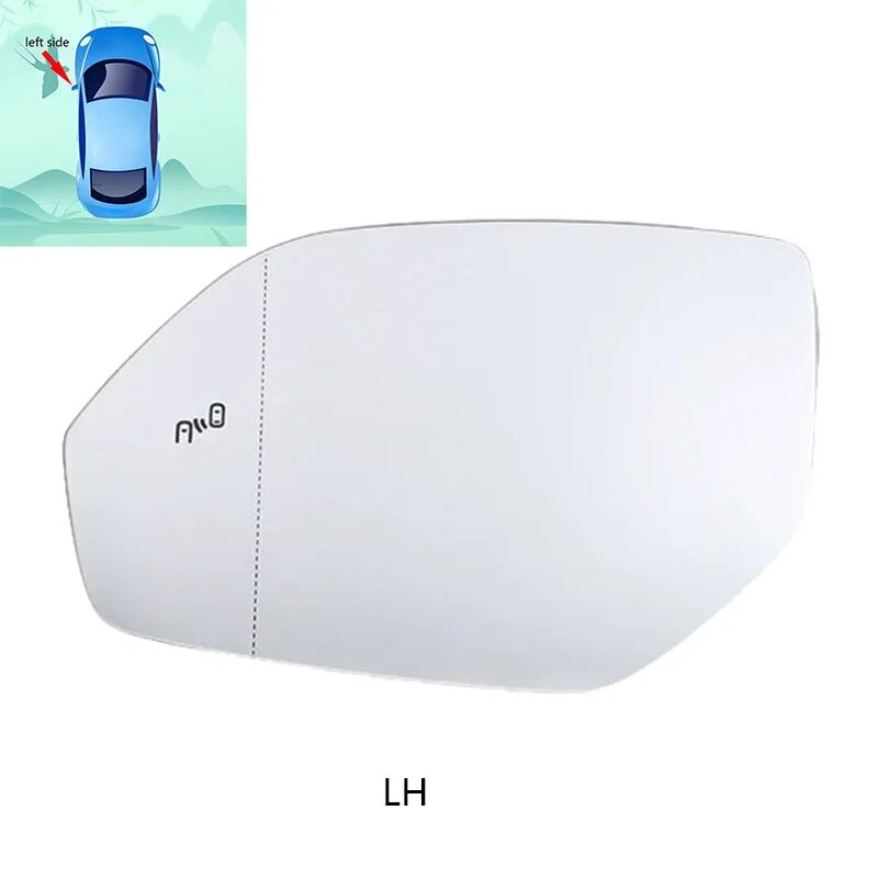 Для VW Teramont 2017 ~ 2024 автоматическое левое и правое с подогревом, Heated Blind Spot L