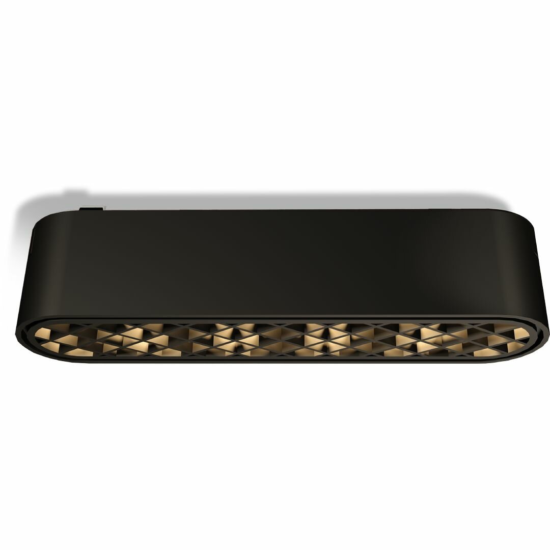 Трековый светильник Wertmark Technical Hadar W25xL114.5 мм LED цвет черный, арт. WTH. O21.607.40.06