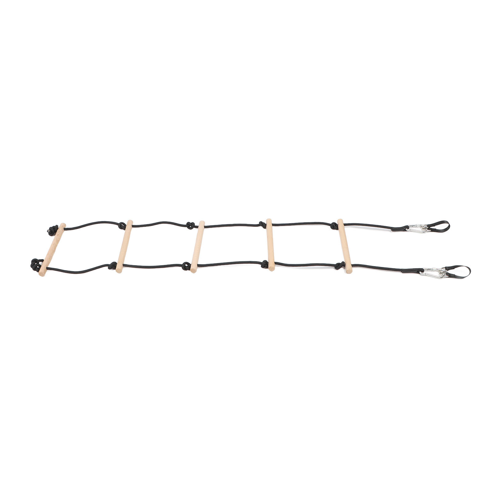 Деревянная лестница с веревками для детей, 5 ступеней, для игры на свежем воздухе, качели и альпинизм