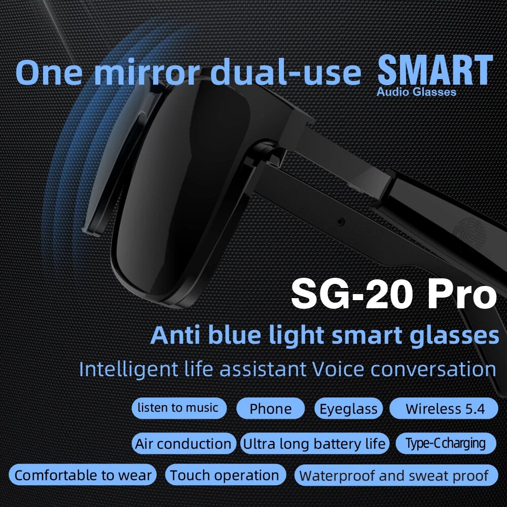 Pill Bluetooth Умные очки — фото 1