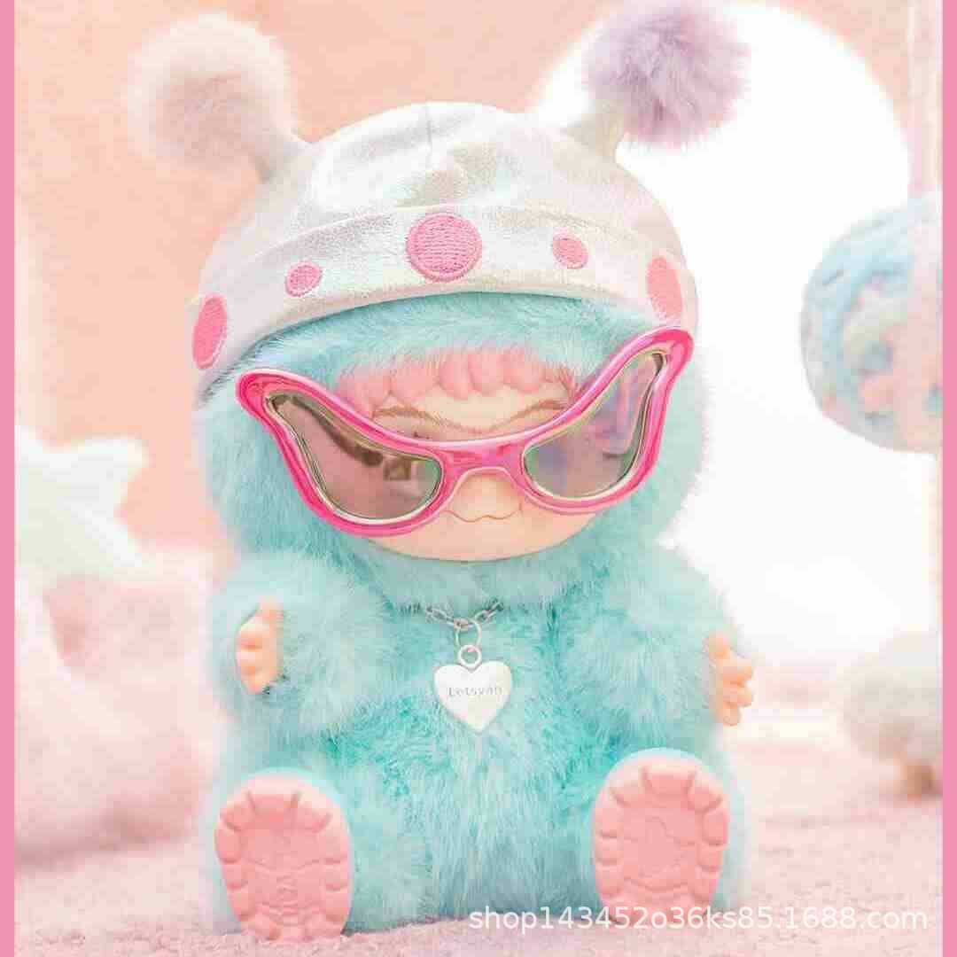 Оригинальная плюшевая игрушка Wakuku Trendy Fun Party Series, виниловая подвеска в виде лица, игрушка-фигурка, таинственная коробка-сюрприз для детей