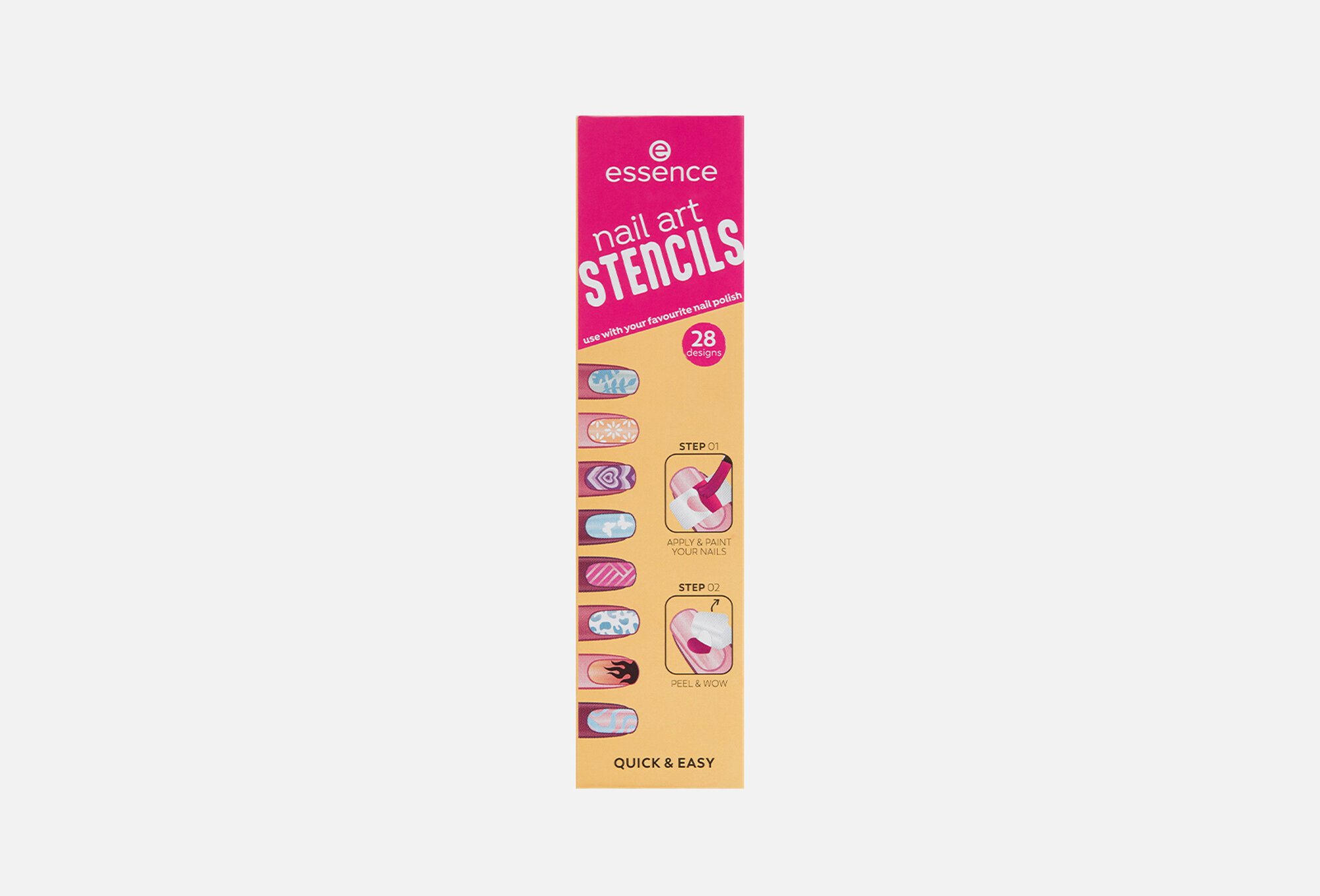 Трафареты для ногтей ESSENCE Stencils