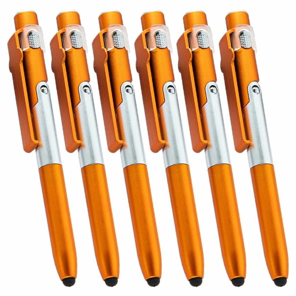 Многофункциональная стилус-ручка с подсветкой и подставкой для телефона