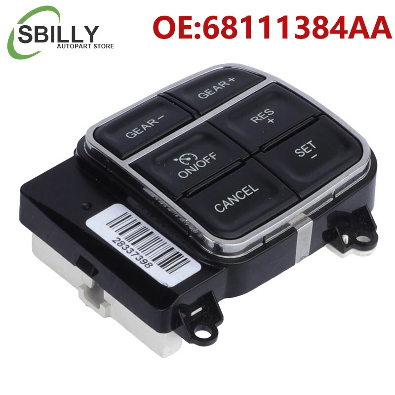 Машина 68111384 Многофункциональный переключатель на рулевом колесе AA Cruise для Dodge Ram 1500 2013-2018 для Ram 1500 Classic 2019-2024