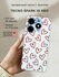 Чехол на Tecno Spark 10 Pro / Текно Спарк 10 Про с принтом "Little hearts doodle...