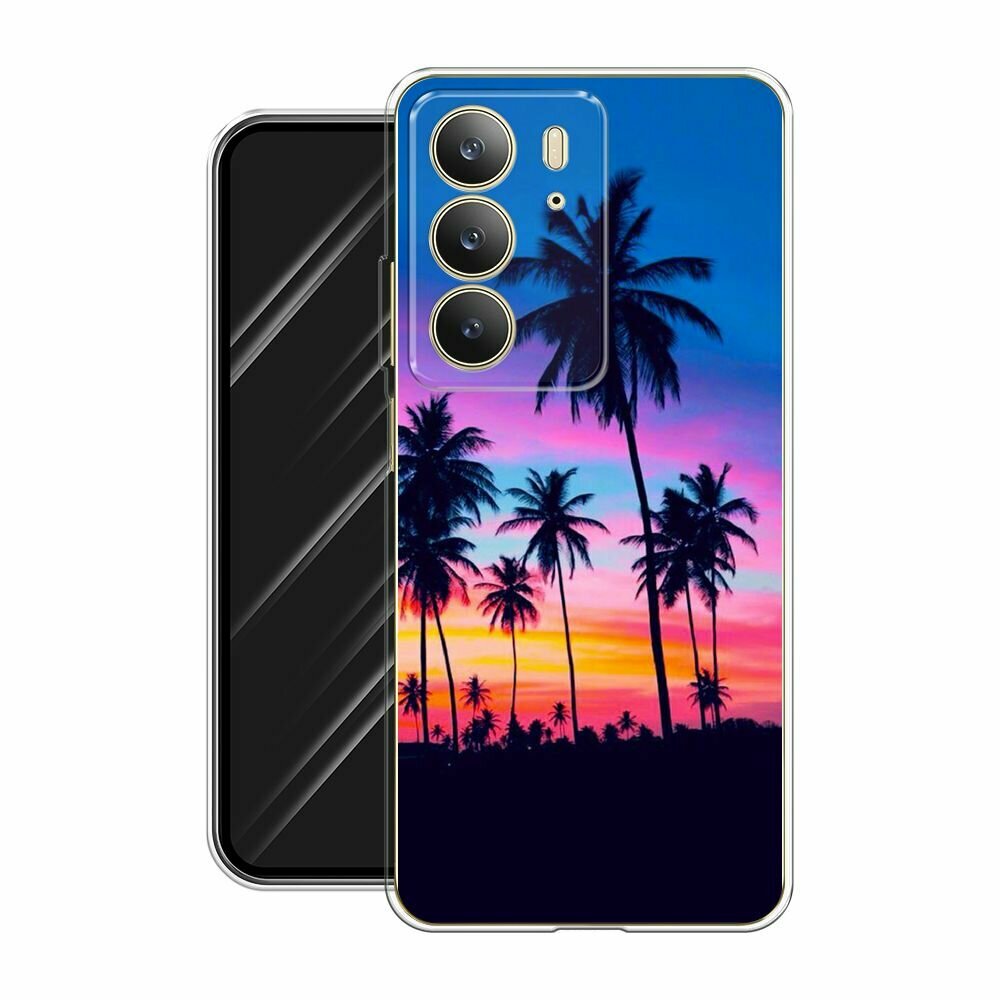 Силиконовый чехол на Realme C75 4G / Реалми C75 4G с принтом "Закат 5" — фото 1