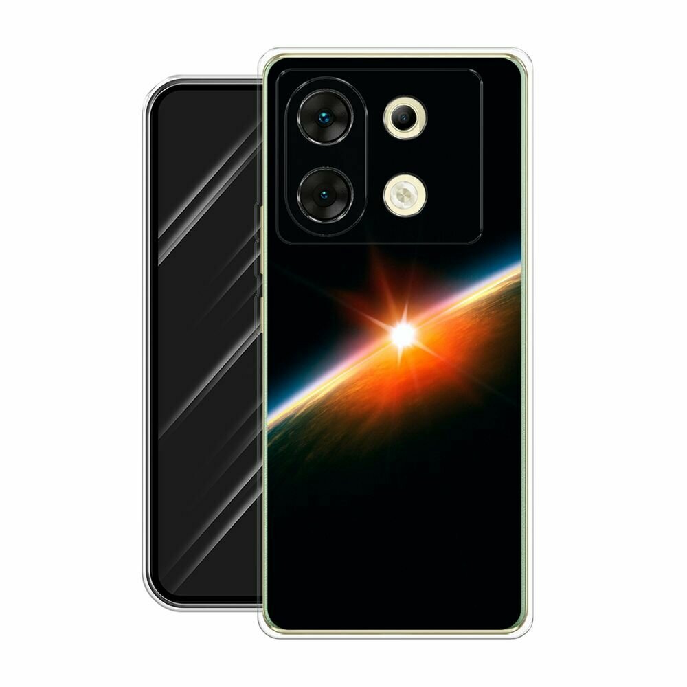 Чехол на Infinix Zero 30 5G / Инфиникс Зеро 30 5G с принтом "Космос 9" — фото 1