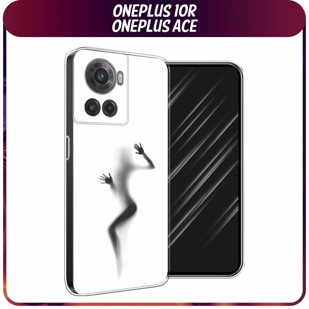 Чехол на OnePlus 10R/Ace / Ван Плас 10R/Ace с принтом "Девушка в душе"