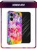 Чехол на Honor 400 / Хонор 400 с принтом Good vibes only радуга, прозрачный