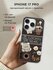 Чехол на Apple iPhone 17 Pro / Айфон 17 Про с принтом "Lucky bear coffee 1"