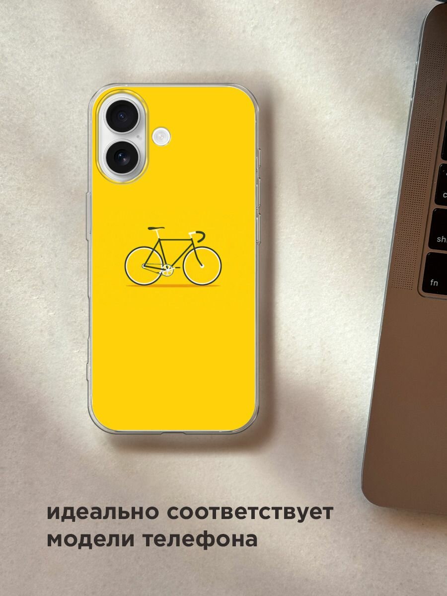 Чехол на Apple iPhone 17 / Айфон 17 с принтом "Хобби велосипед 1" — фото 1