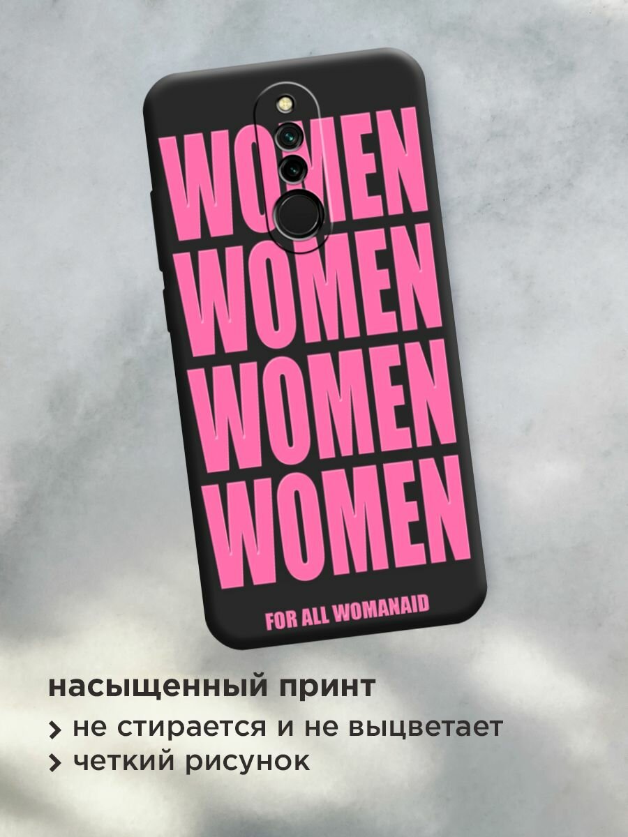 Чехол на Xiaomi Redmi 8 / Редми 8 с принтом "WOMEN 4" — фото 1