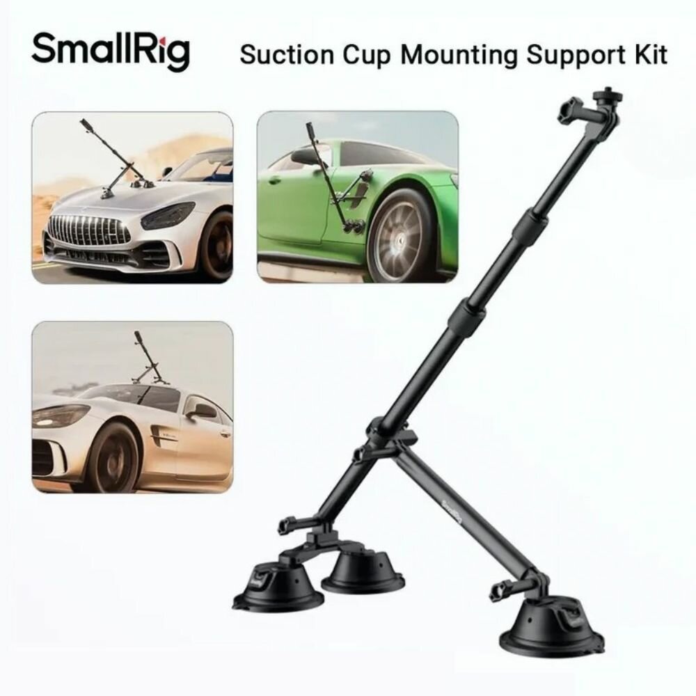 SmallRig 4380 Автомобильный держатель на присоске для панорамной съемки автомобиля