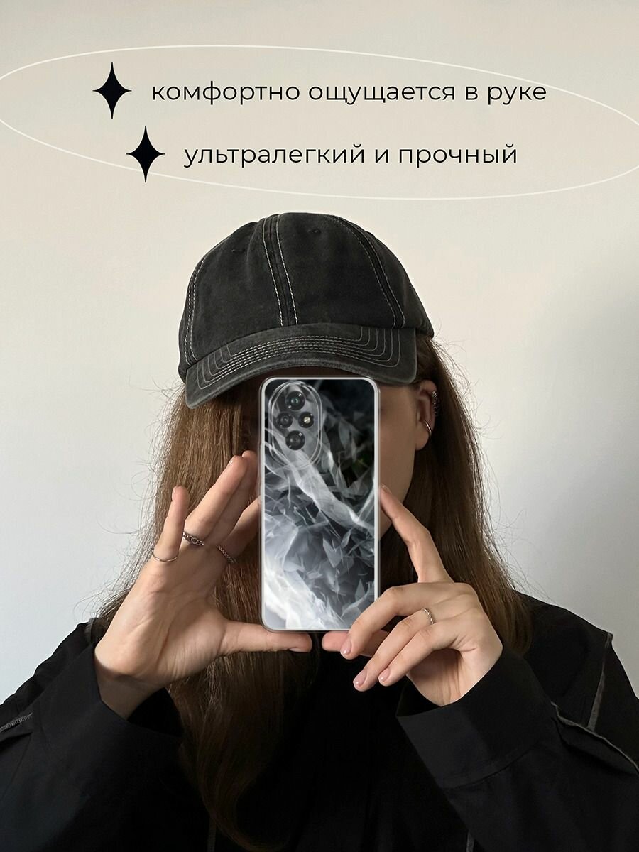Силиконовый чехол на Honor 200 / Хонор 200 с принтом "Абстракция 9" — фото 1