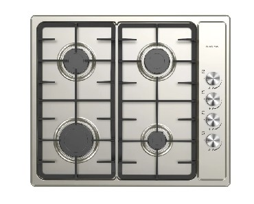 Газовая варочная панель DARINA T1 BGM341 12 X, нержавеющая сталь