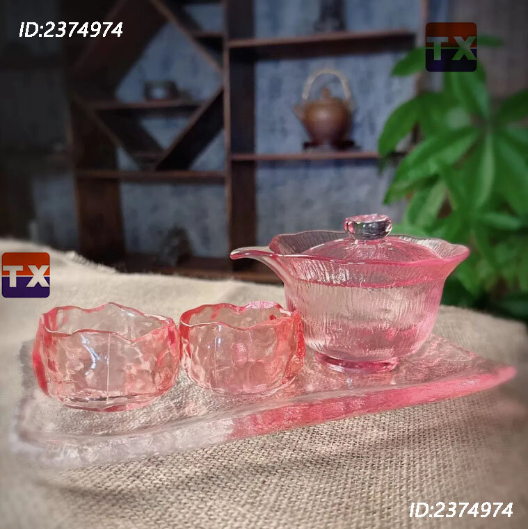 Новый чайный сервиз fairy powder ice dew с глазурью-Бытовая чайная чашка