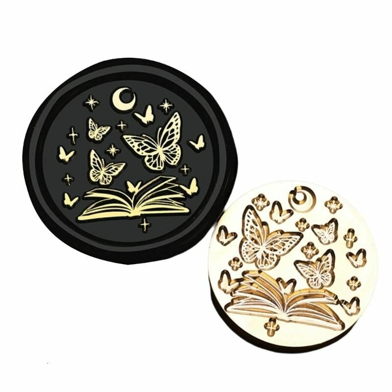 Восковая печать "Бабочка", - Научный полет , но