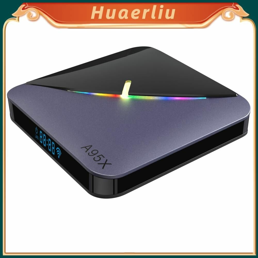 A95X F3 Air II TV Box, мощный UHD 4K медиаплеер с Android 11.0, для просмотра фильмов дома