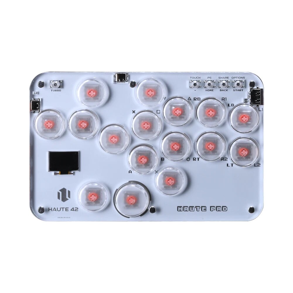 Haute42 G16 Hitbox Контроллер для ПК/PS4/Switch S16 With RGB