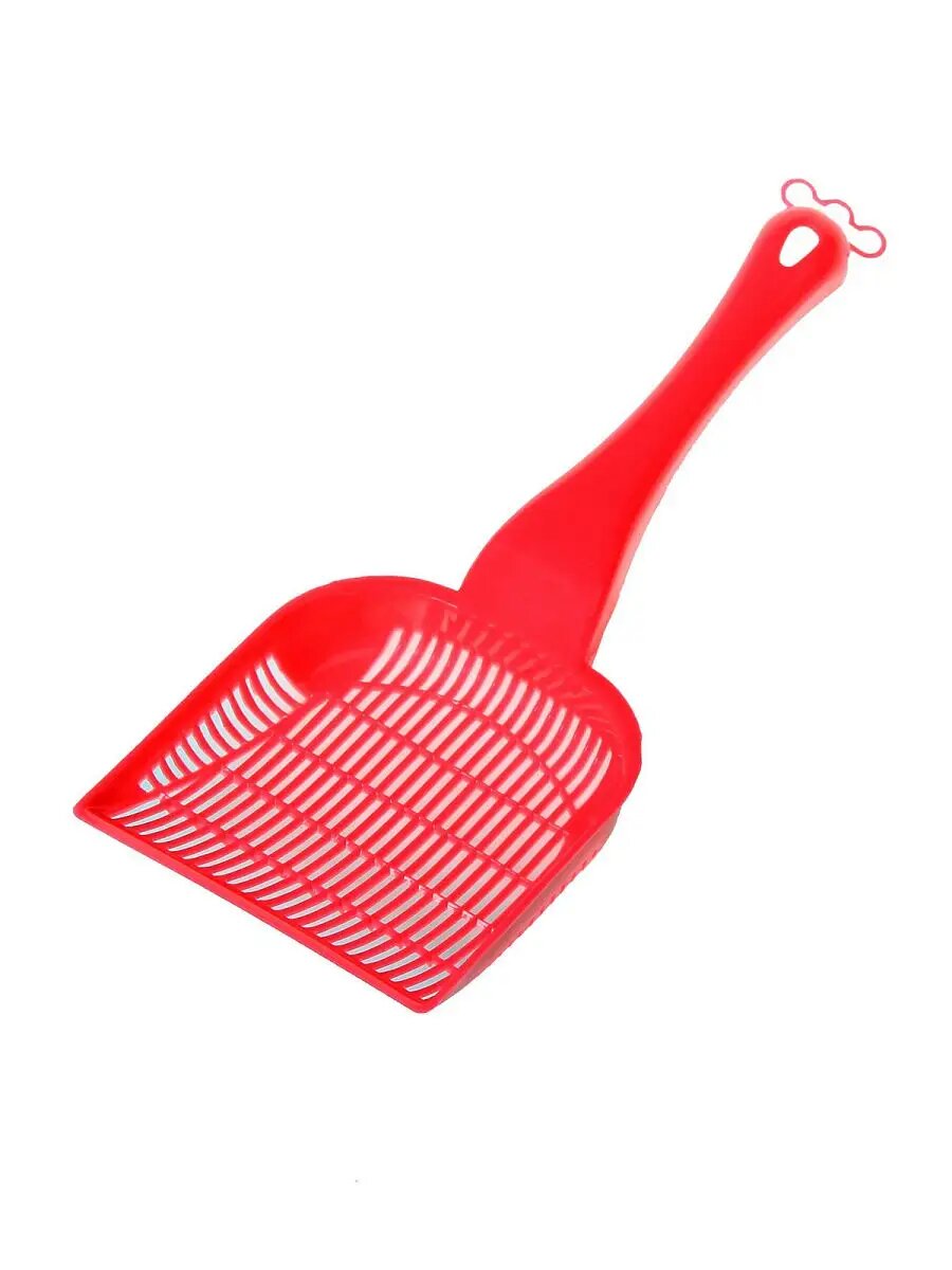 Совок для кошачьего туалета с мелкой сеткой 26х10.5см