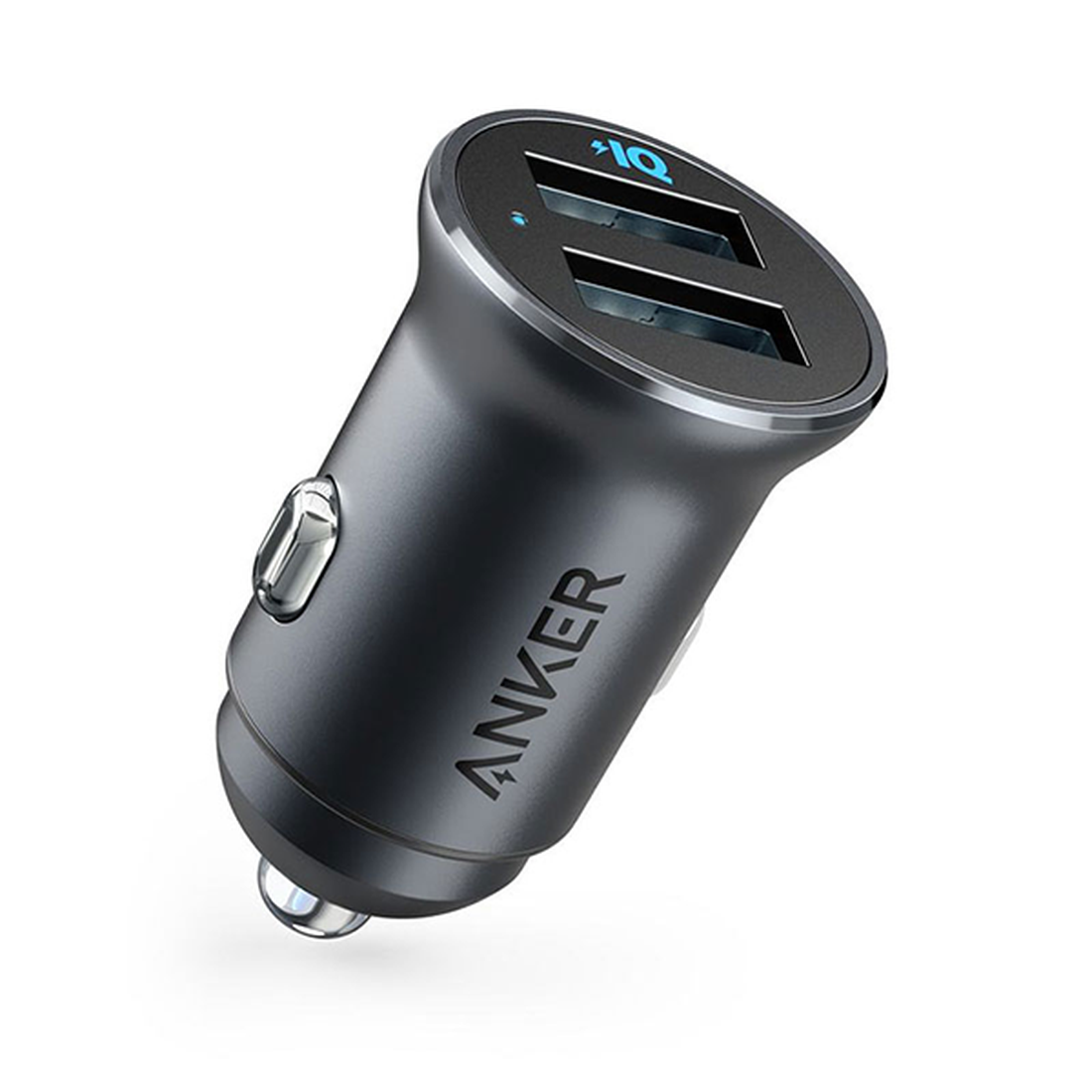 Автомобильное зарядное устройство Anker A2727 24W 2USB черное