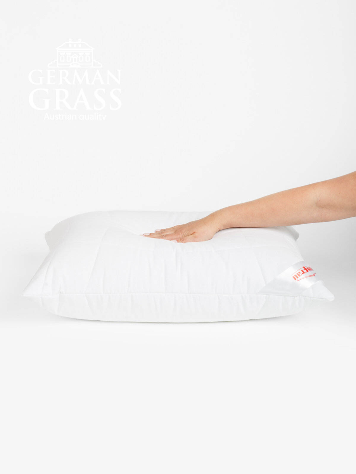 Подушка 50x70 см, регулируемая, наполнитель полиэстер German Grass
