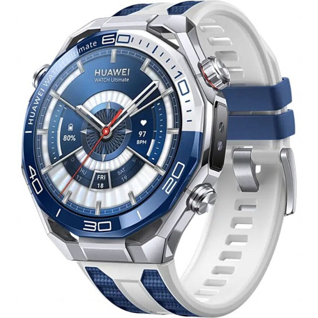 Умные часы Huawei Watch Ultimate 2 49mm, Blue Браслет (mch-al00), Голубой