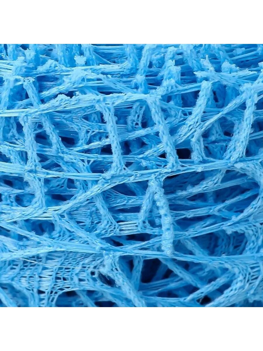 Голубая декоративная сетка для творчества