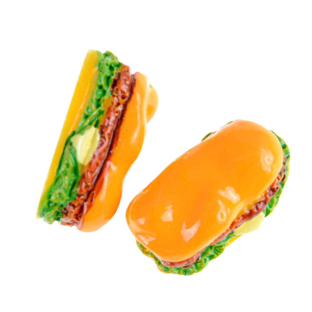 10 шт./упак. Набор хот-догов 1:12 Мини-еда для хот-догов Хлеб Кукольные игрушки Миниатюрные украшения для дома