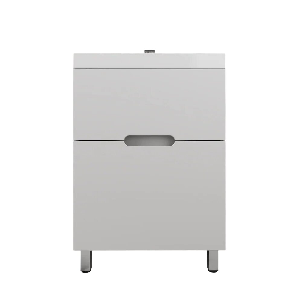 Тумба под раковину без столешницы Style Line Матис 60 напольная, белая матовая