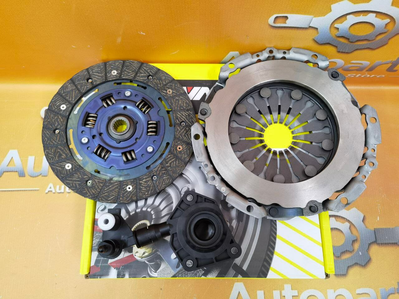 Сцепление с выжимным форд фокус 2 двигатель 1.8 бензин FORD FOCUS 2 04- MONDEO 4 МКПП ib5 1.8