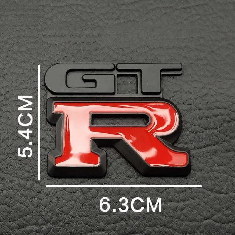 Наклейка значок / эмблема автомобиля GTR