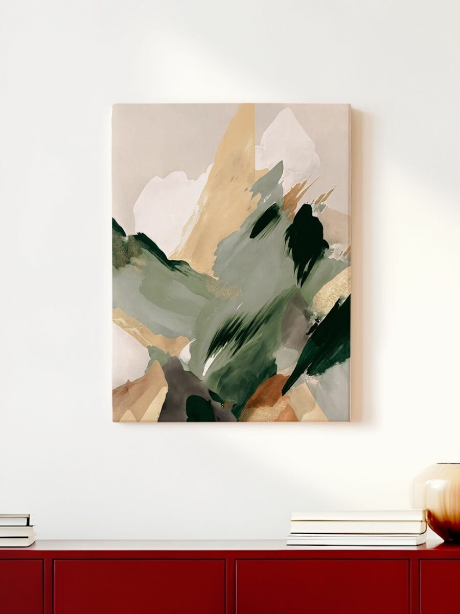 Картина на стену 30х40 Сила стихии, на холсте для интерьера, декор для дома