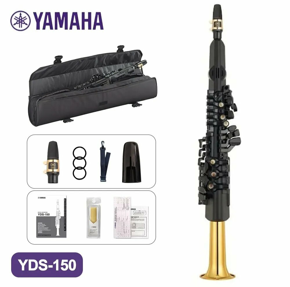 KNOW EASY-Цифровой саксофон Yamaha (YDS-150)Электронный альт-саксофон , сопрано, тенор-саксофон, электрическая духовая трубка, новый аутентичный