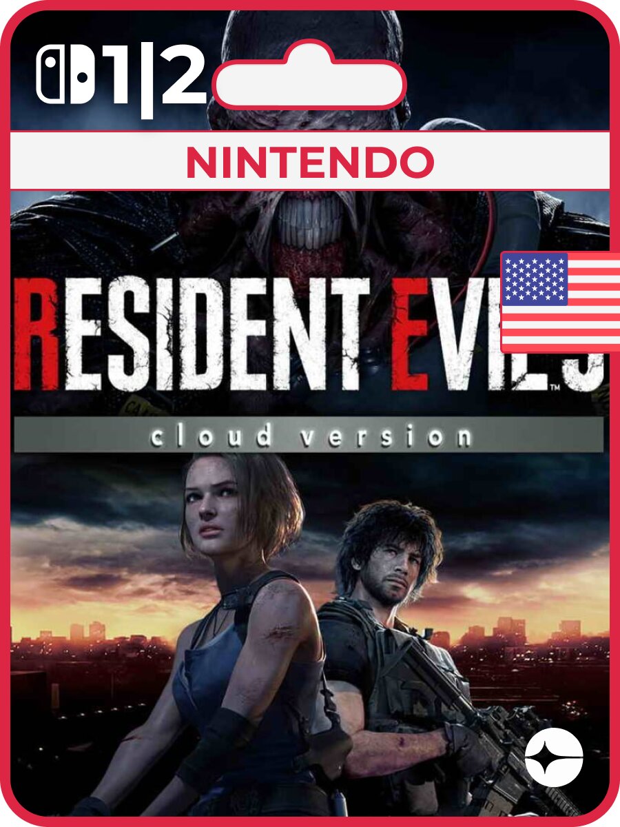 Resident Evil 3 Cloud для Nintendo Switch 1&2 [Цифровая версия, США]